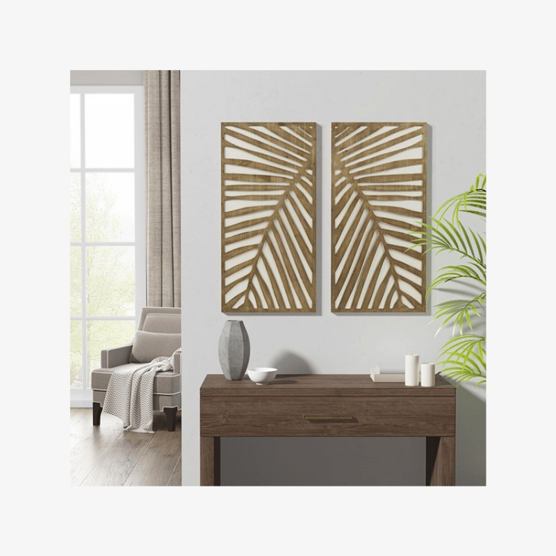 Set cuadros Birch Palms - Tu Diseño Decoración